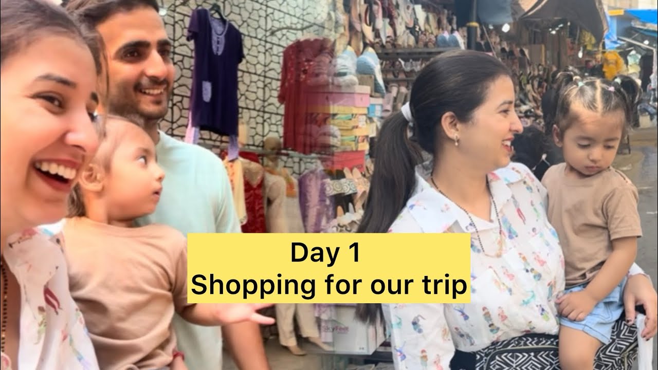 Day 1 // shopping for our trip 😊😊 - YouTube