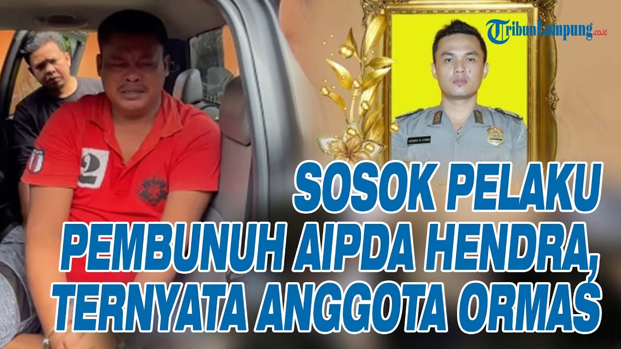 Sosok N Pembunuh Aipda Hendra Ternyata Anggota Ormas, Perkara Utang ...