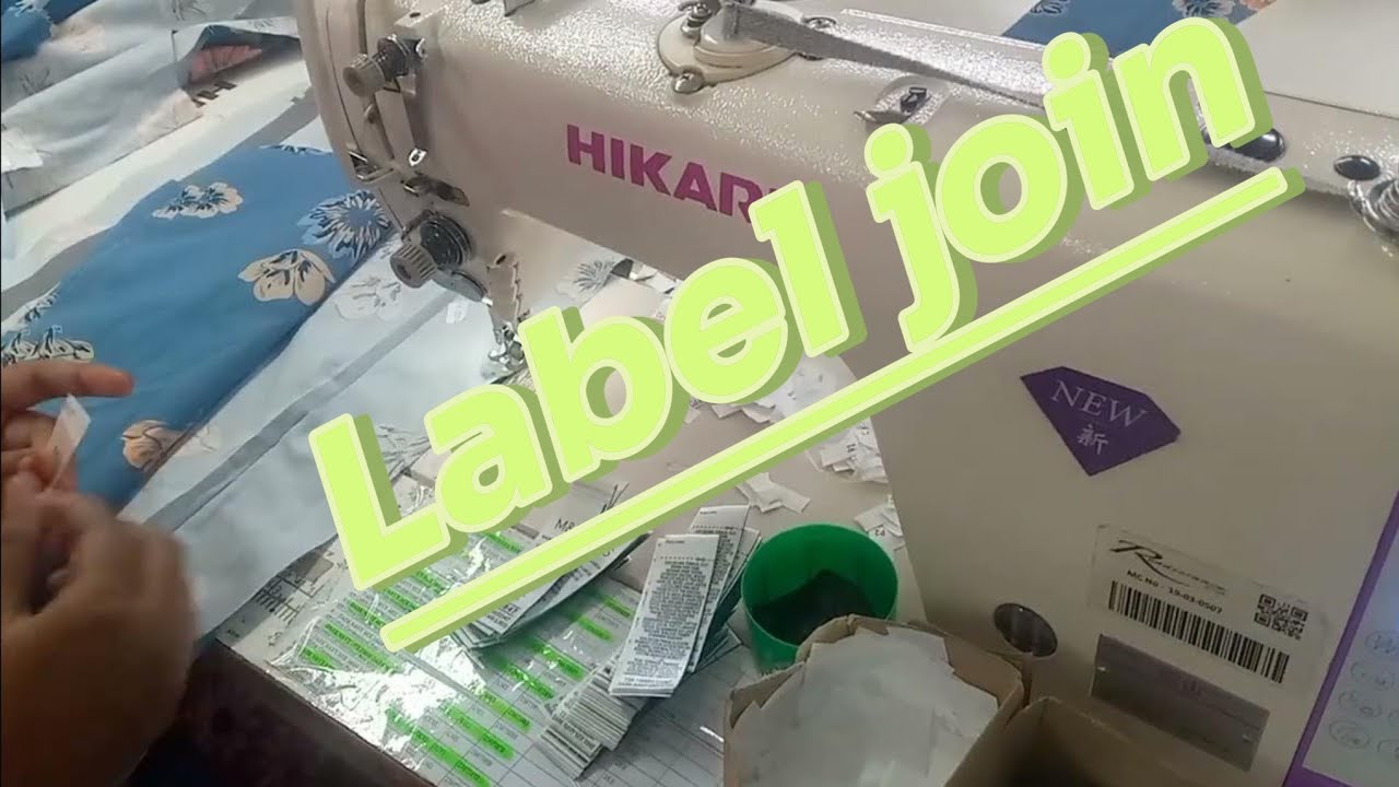 Amazing Skill of Care Label Attach - YouTube