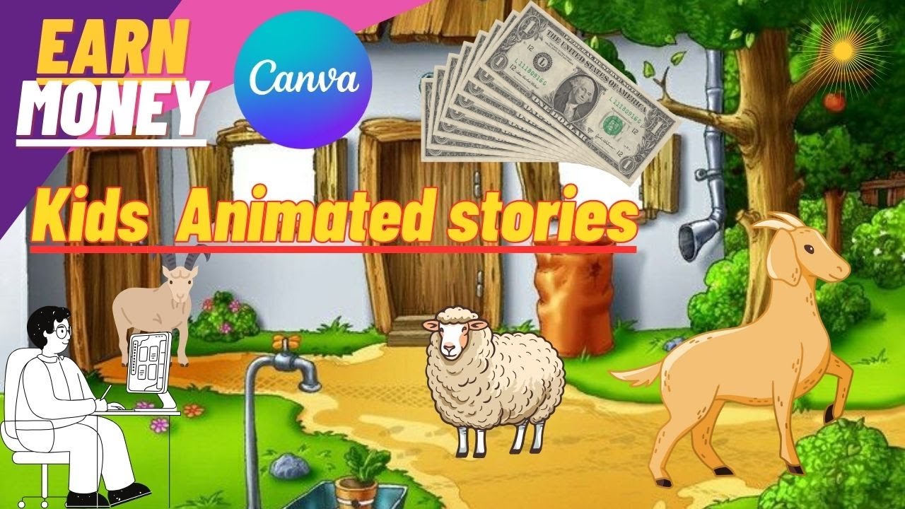 Earn Money With Free Create An ANIMATION 🔥 in 3 Steps using Canva AI ...