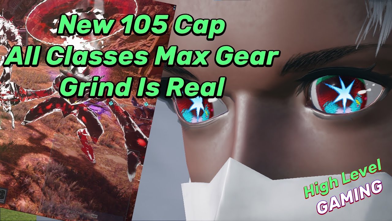 PSO2 NGS 105 Cap - Guide Master & All Class Max Gearing 🟥| [V] LIVE ...