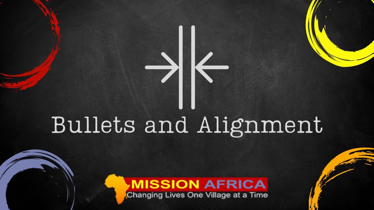 Bullets and Alignment - YouTube