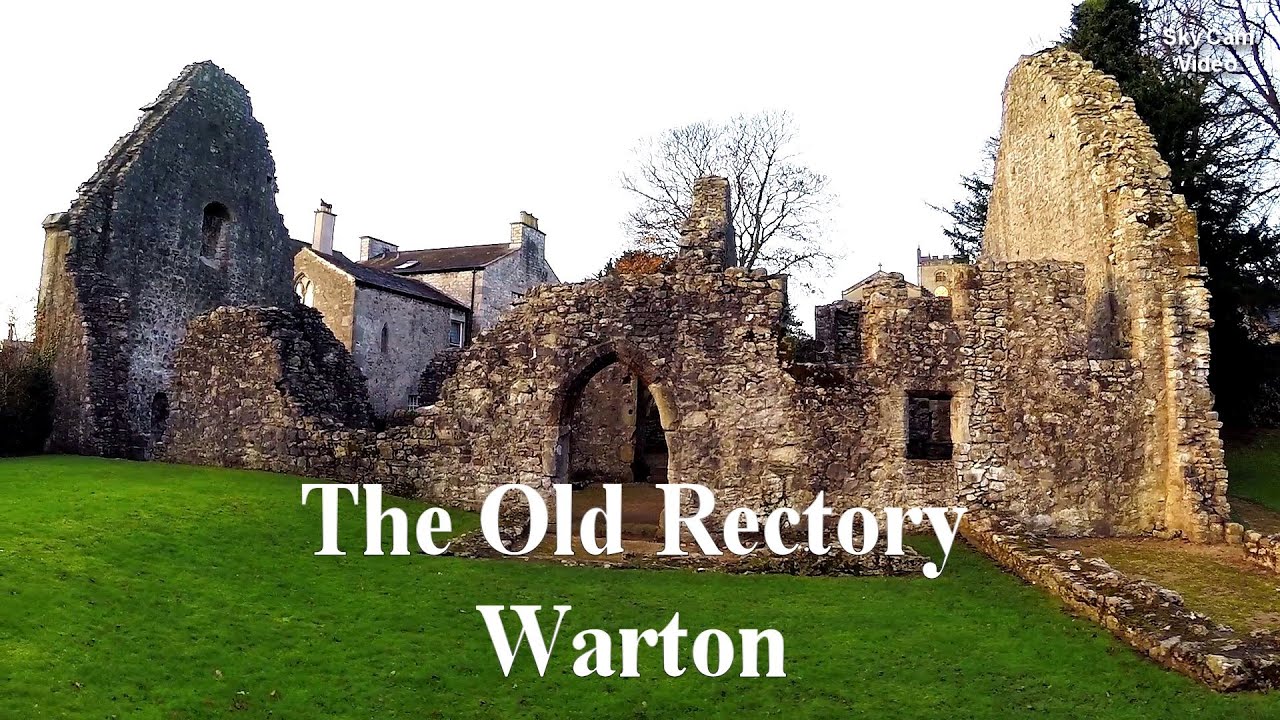 OLD RECTORY Warton (aerial Video) As you have never seen it before ...