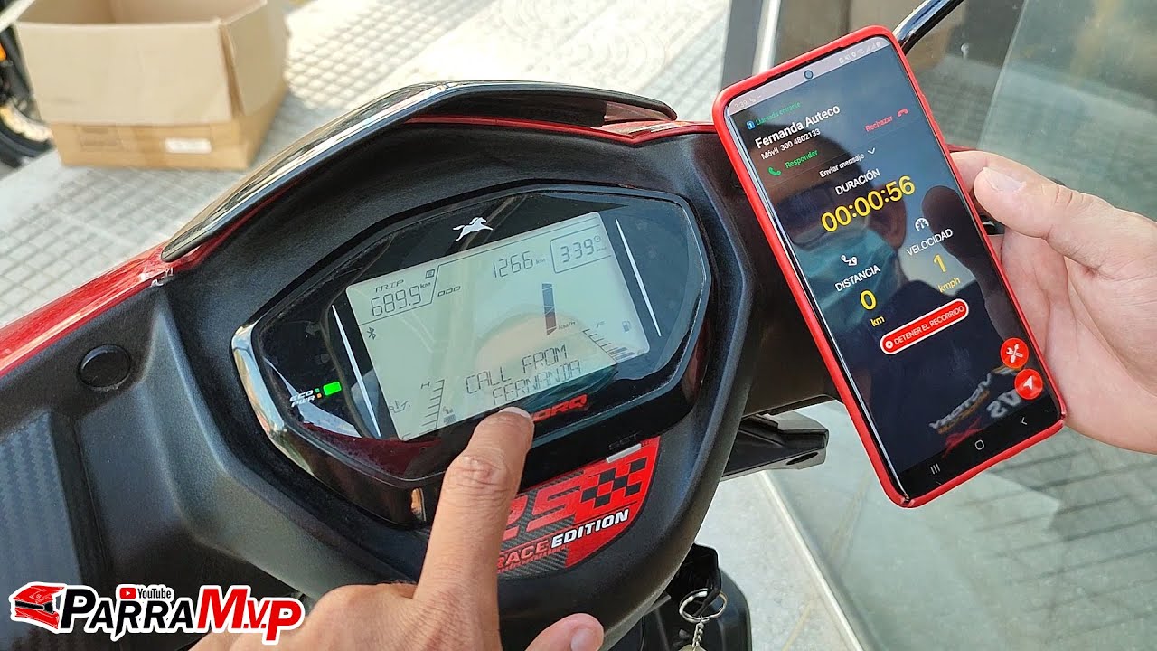 Conectar mi CELULAR a la TVS NTORQ 125 de Auteco | TUTORIAL FÁCIL🤙 ...