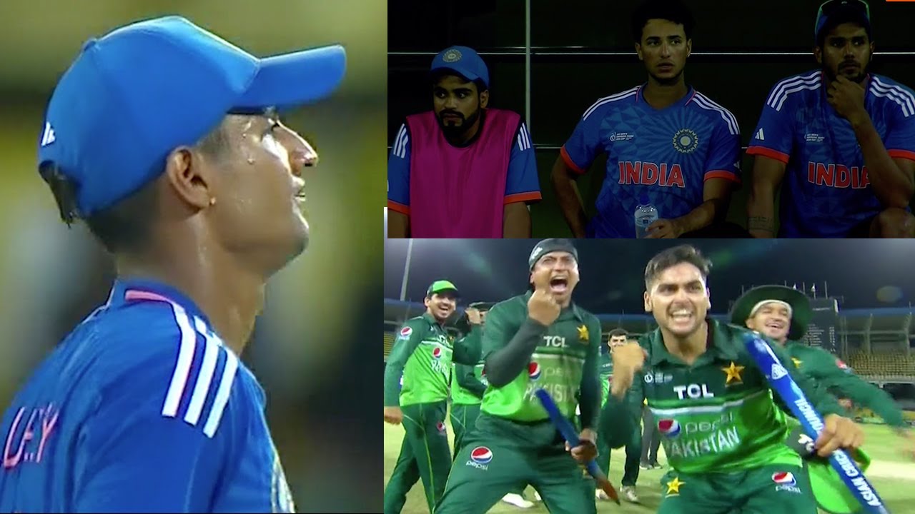 India A team sad after losing Final against Pakistan A in Emerging Asia ...