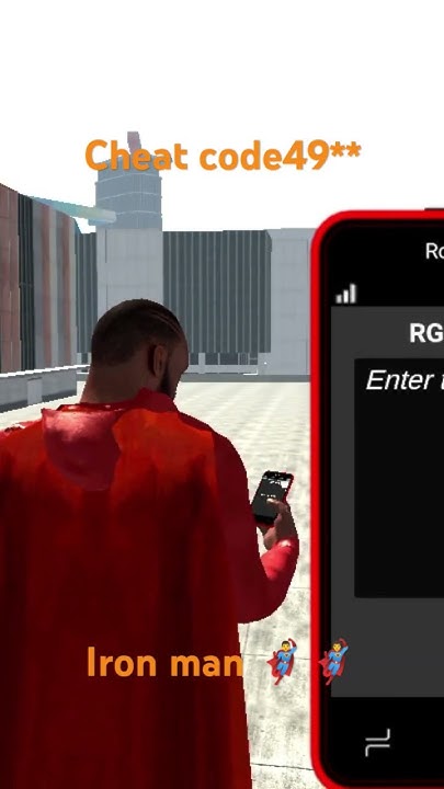 iron man ka cheat code new video 😭😭 short video please send comment ...