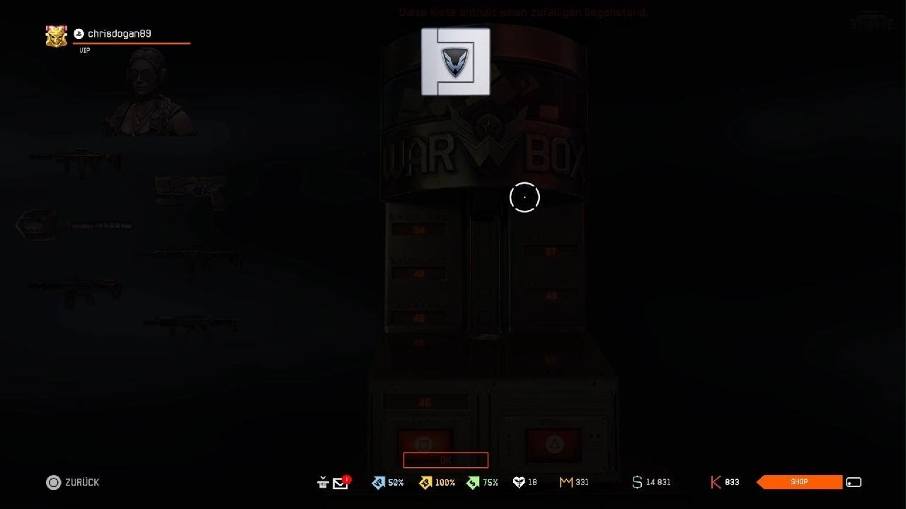 Warface PS4 Agent Impulse Box Opening (lucky af) - YouTube