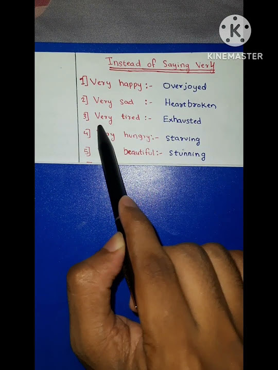 Stop Using VERY Use These Alternative Words YouTube stop-using-very-use-these-alternative-words-youtube