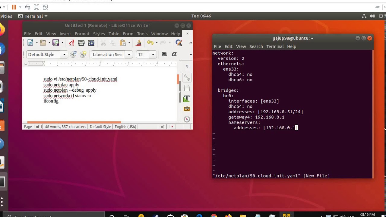 Configure Network Bridge for KVM virtual Machines - YouTube
