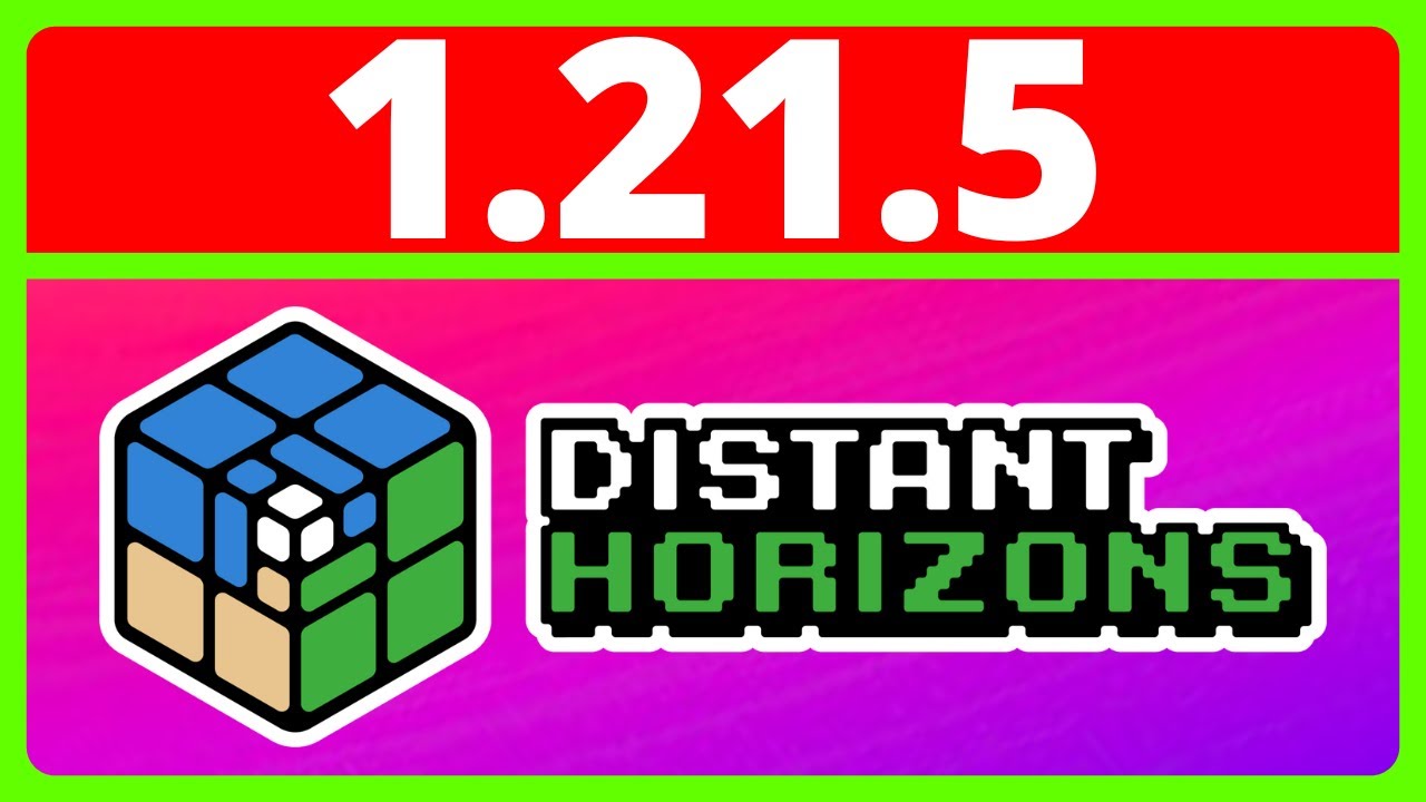 How To Download And Install Distant Horizons For Minecraft 1.21.5 ...