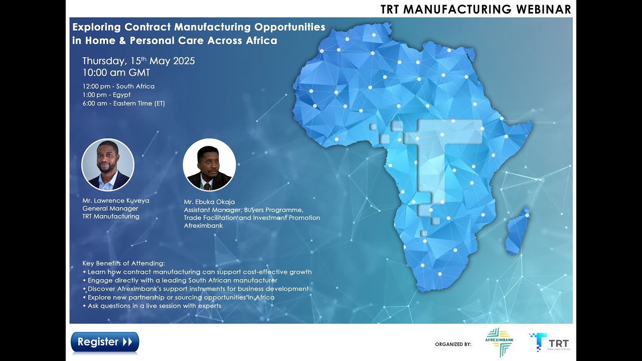 Contract Manufacturing in Africa | TRT & IATF Webinar on Home ...