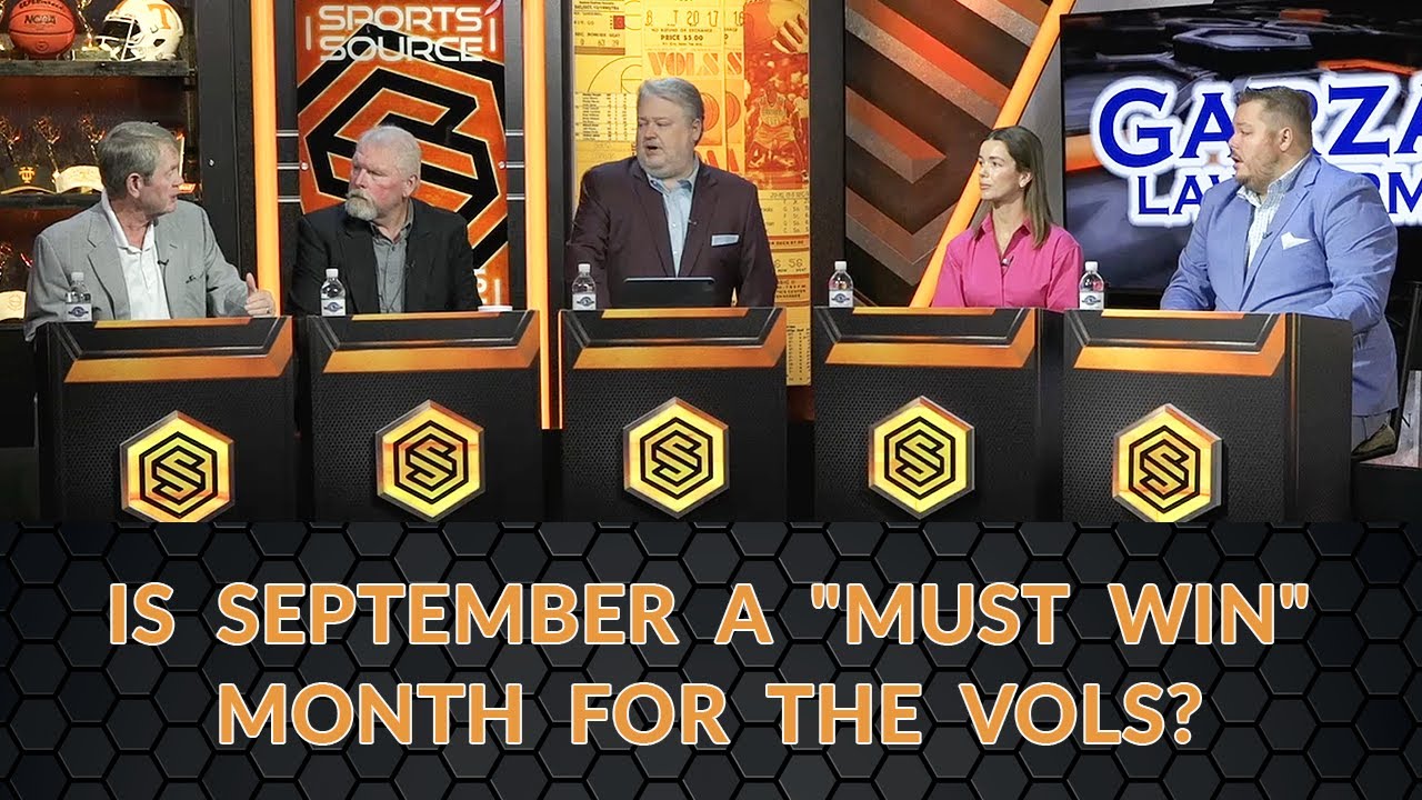 Is September A "Must Win" Month For The Vols? - YouTube