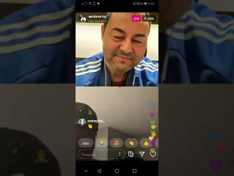 Serdar ortaç instagram hesabından canlı canlı sinan akçıl ile şarkılar söyledi