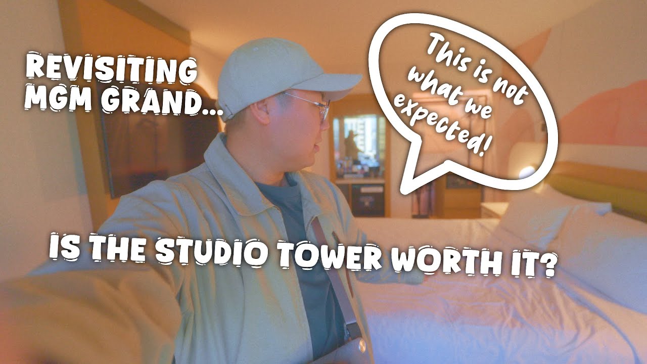 Experience the Renovated MGM Grand Studio Tower King Bedroom Tour ...