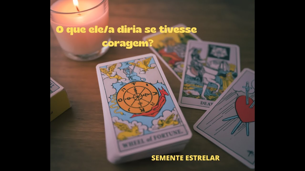 ️O QUE ELE/A ME DIRIA SE TIVESSE CORAGEM?| Tarot Responde 🦋 - YouTube