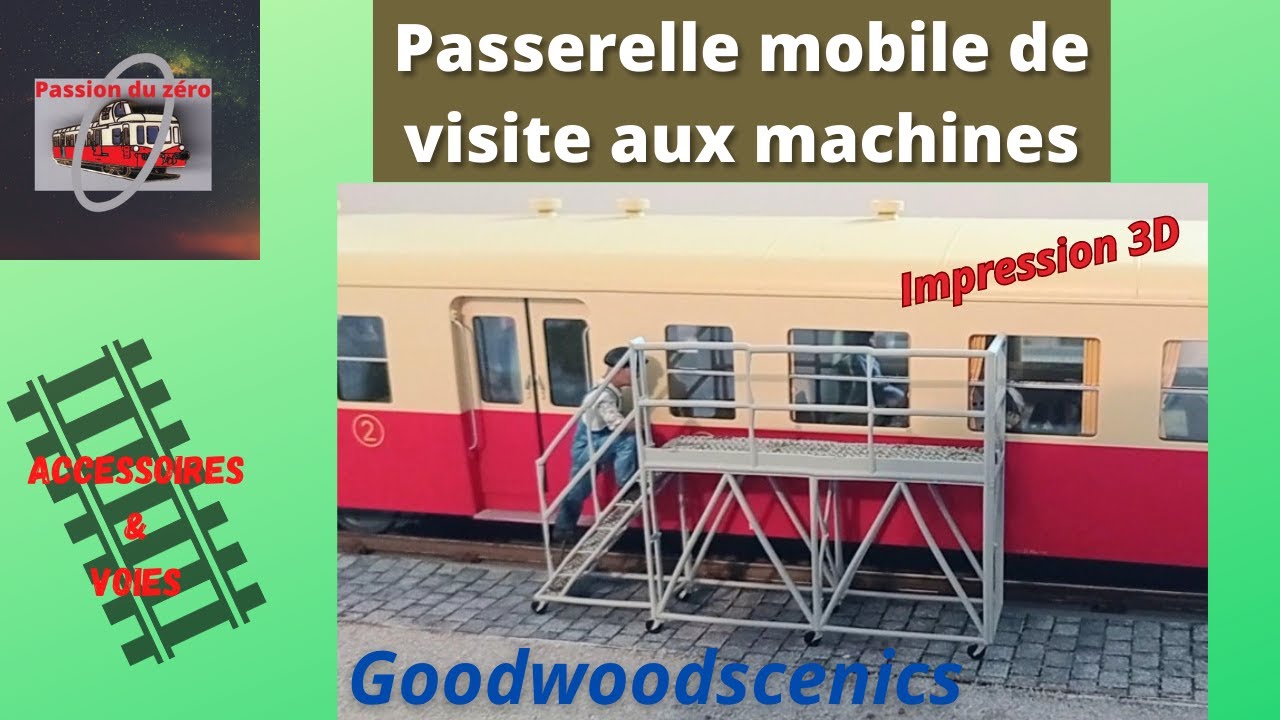 Présentation passerelle mobile de visite aux machines du dépôt ...