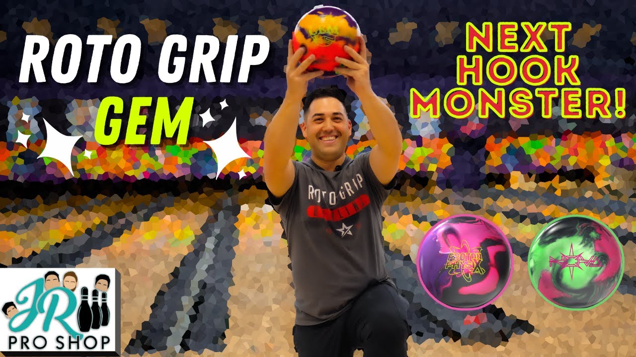NEW HOOK MONSTER?? Roto Grip Gem | Storm Nova & Proton Physix | Bowling ...
