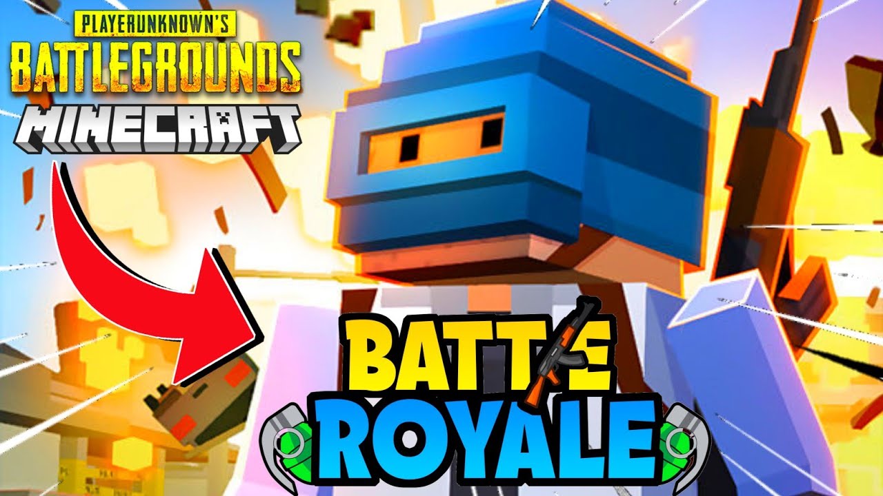 PUBG Mobile TDM Global Map For Minecraft PE | Play PUBG in Minecraft Pe ...