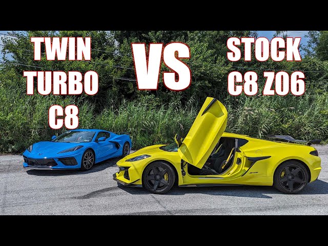 Corvette Stingray Twin C8 Z06 Twin Turbo 800HP Installed Package
