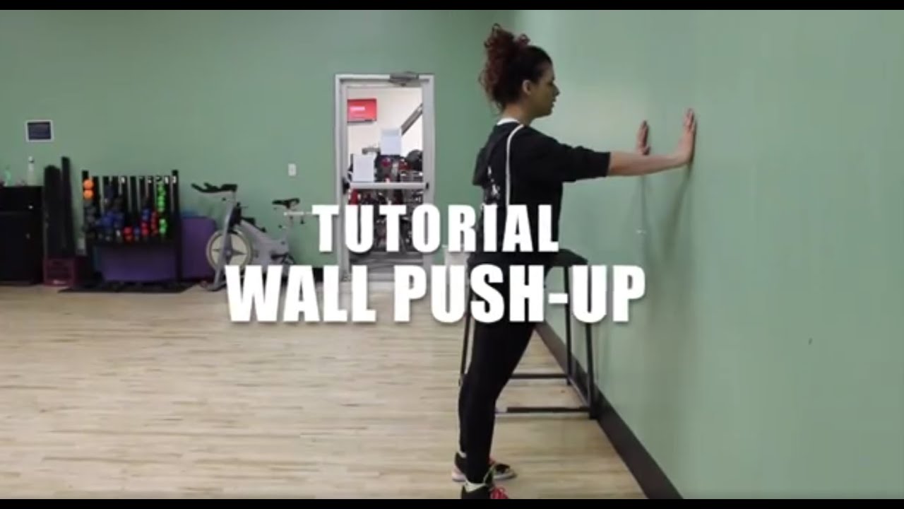 Tutorial | Wall Push-Up - YouTube