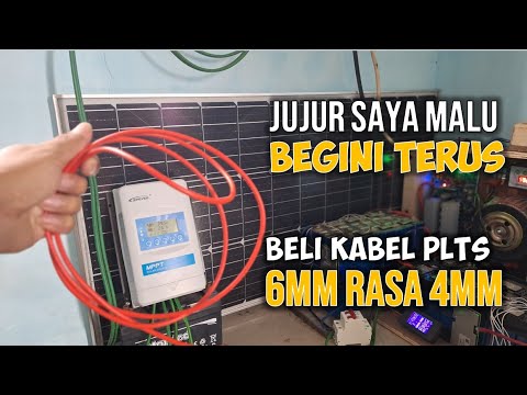 Awas Tertipu Cara Hitung Ukuran Kabel PLTS Offgrid 2phi r² - YouTube