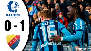 Gent vs Djurgården 0-1 All Goals & Highlights 06/10/2022 HD by @AG TV ...