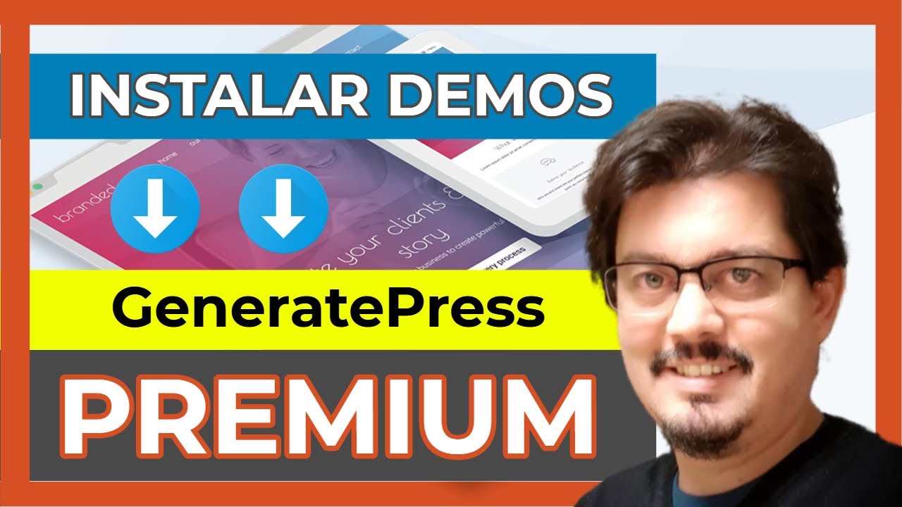 Como instalar una demo de GeneratePress Premium - YouTube