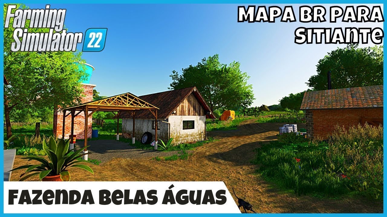 FS22 Mapas | Fazenda Belas Aguas o Melhor Mapa BR para Fazendeiro ...