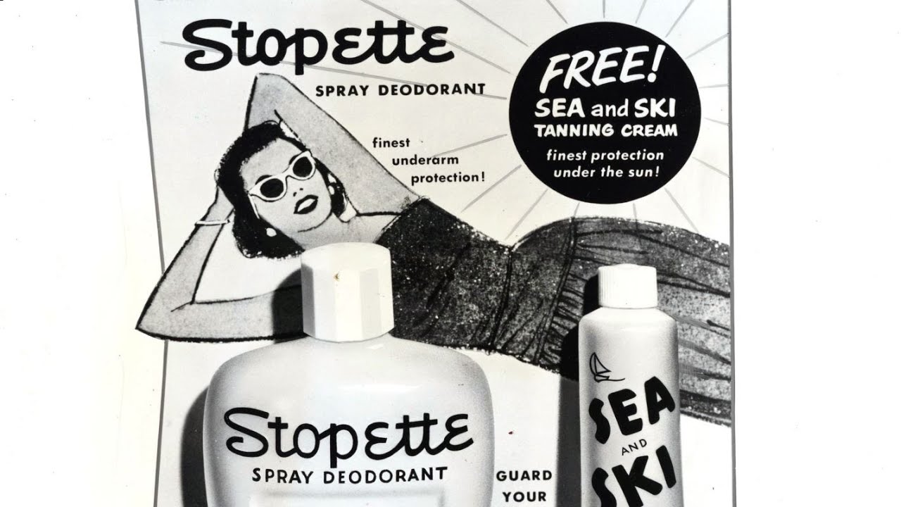💧No Sweat! Use STOPETTE! (Sexist 1950s Commercial)💧 - YouTube