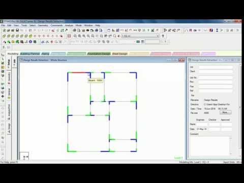 How to change orientation of beams and columns in STAAD Pro? - YouTube