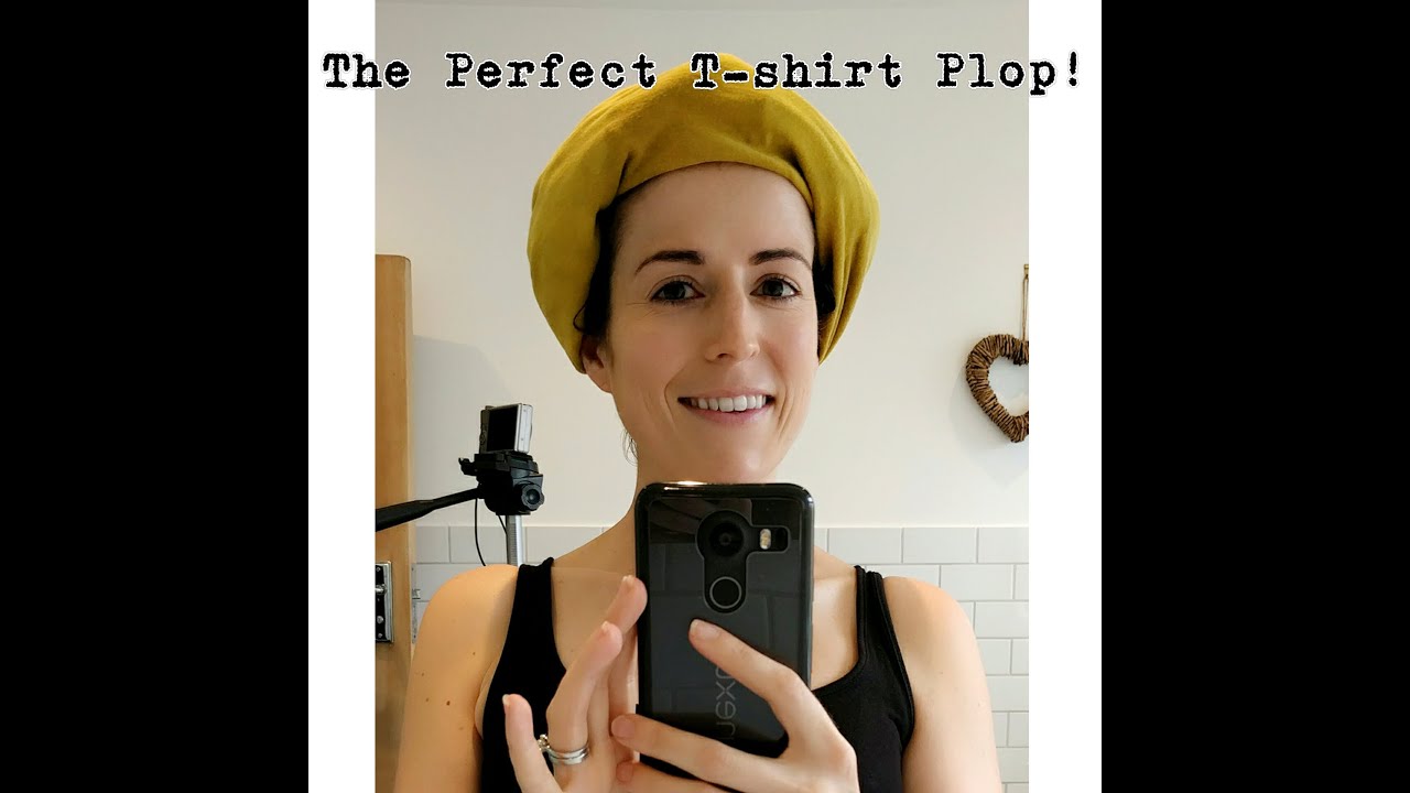 The Perfect T-shirt Plop! - YouTube