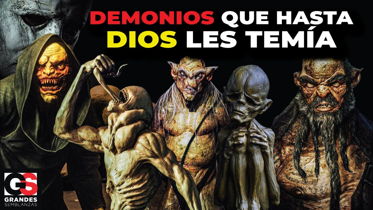 Los 7 DEMONIOS Creados por Dios que La Biblia Quiso Ocultar "Hasta ...
