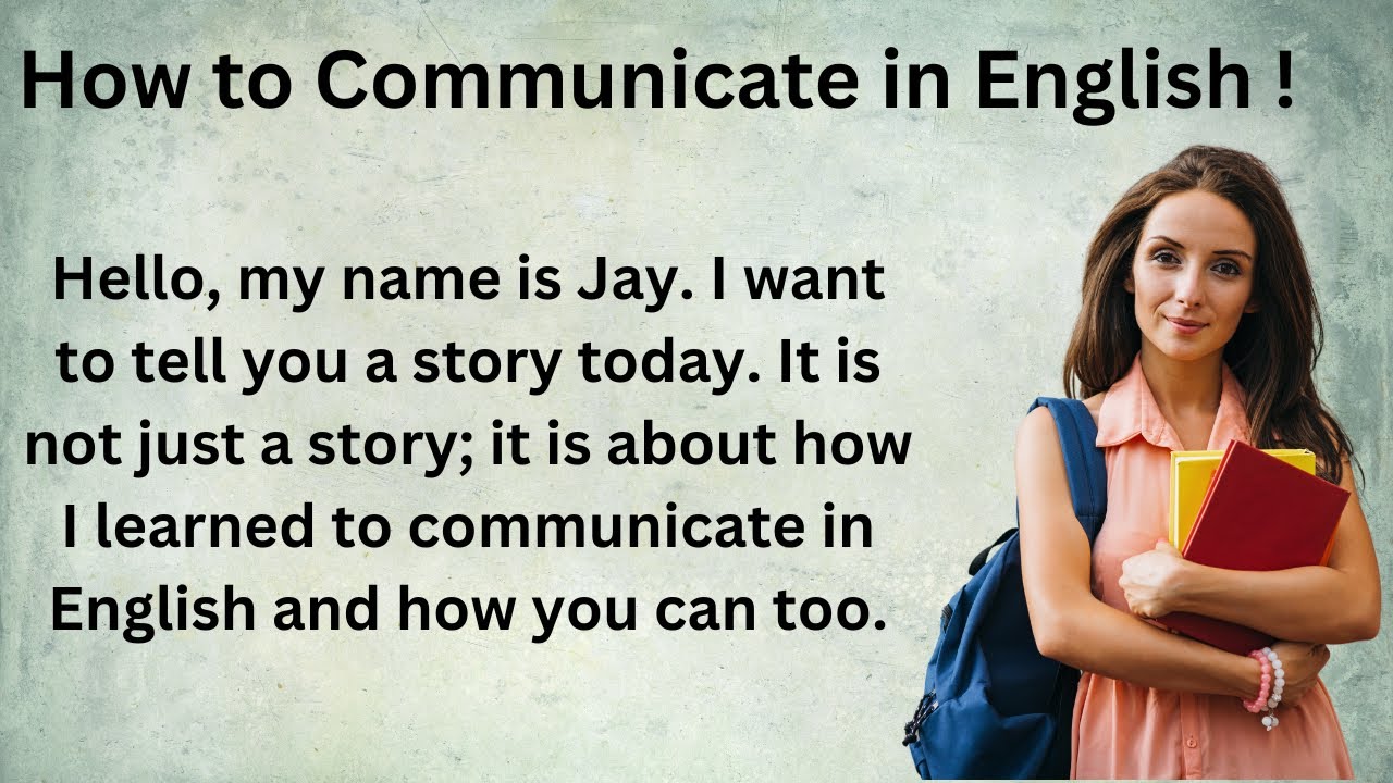 How to Communicate in English | Learn English Through Stories | Learn ...