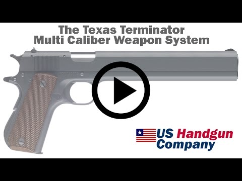 The Texas Terminator Multi Caliber Handgun Weapon System - YouTube