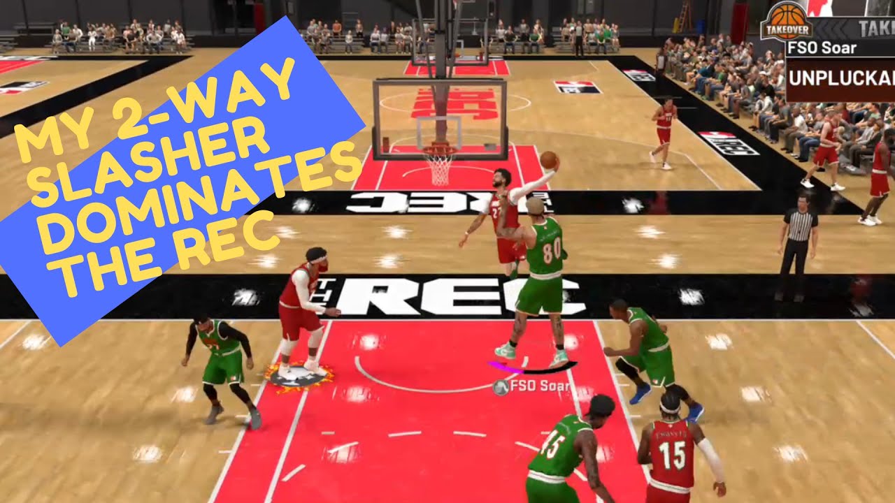 FUNNY 2-WAY SLASHER GAMEPLAY ~ NBA 2K20 - YouTube