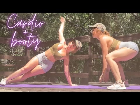Cardio-HIIT-Workout für Bauchmuskeln und Unterkörper! 20 Minuten Aufwärmen und Abkühlen mit Yoga