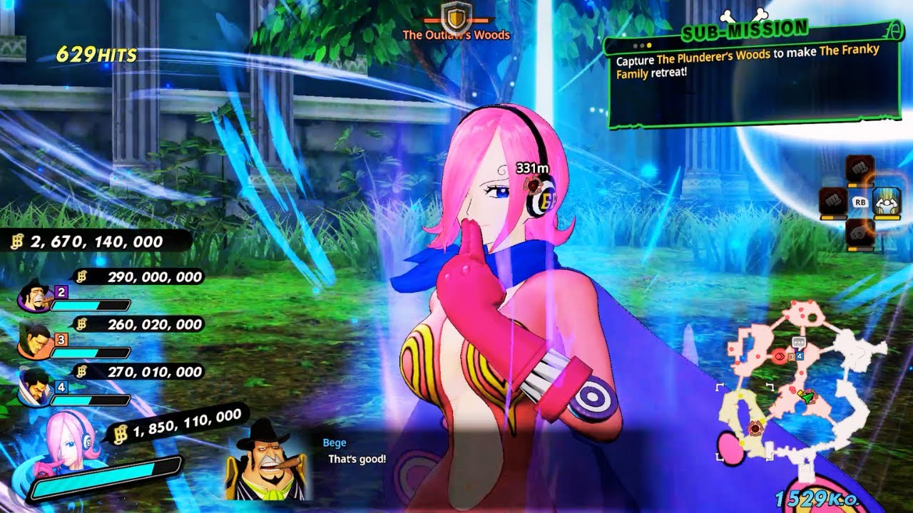VINSMOKE REIJU (POISON PINK) - GERMA 66 | One Piece Pirate Warriors 4 ...