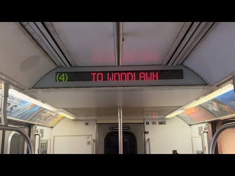 IRT Subway: R142A (4) Express Train Ride from Bowling Green to Woodlawn ...