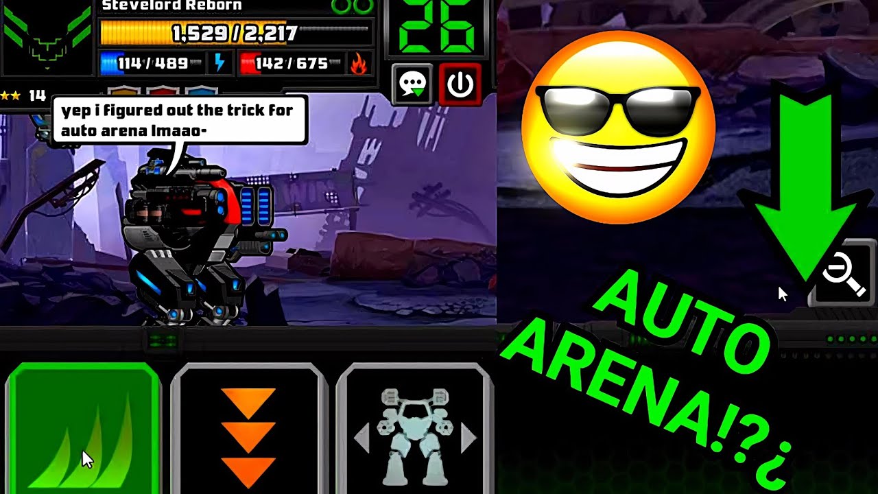 So.. Auto Arena Exists?😂🤣 [Super Mechs] ⚔️ - YouTube