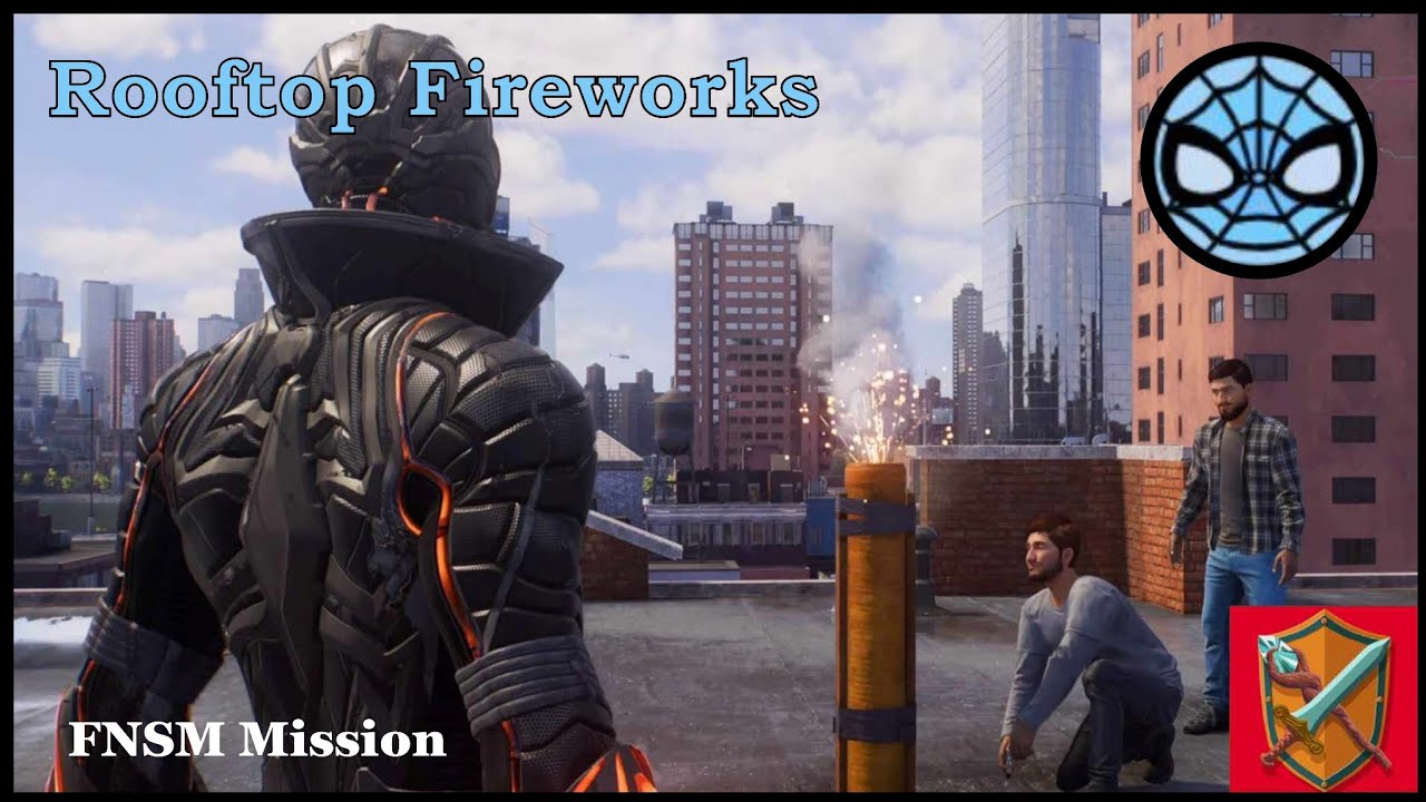 Spider-Man 2 | Rooftop Fireworks | FNSM Mission - YouTube