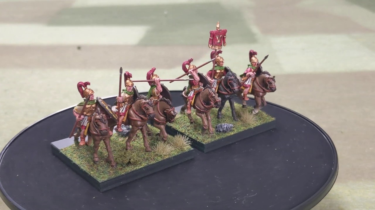 28mm Roman Cavalry - YouTube