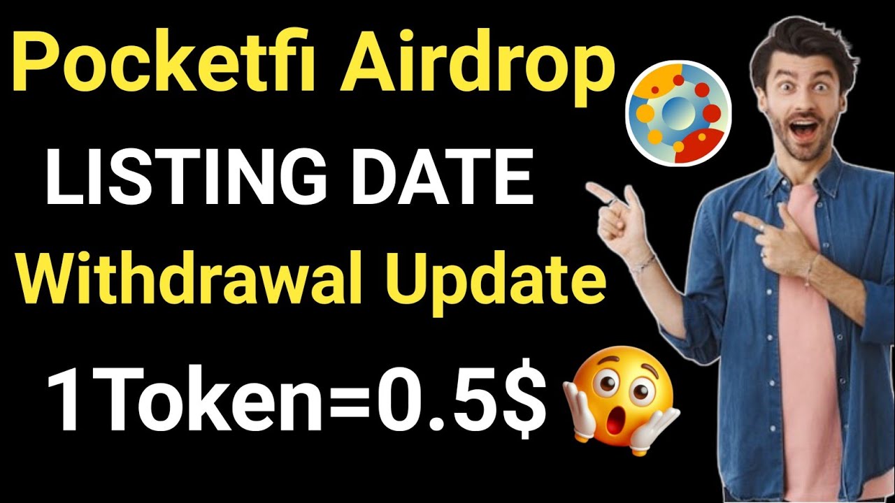 Pocketfi airdrop listing date || Pocketfi airdrop new update ...