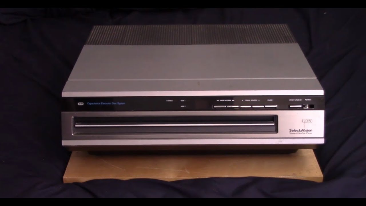 RCA SGT 250 CED Player - YouTube