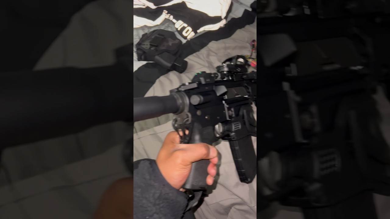 😈 AR-PEEZY MICRO CUSTOM BUILT THIS A ONE OF ONE FLASHLIGHT LASER COMBO ...