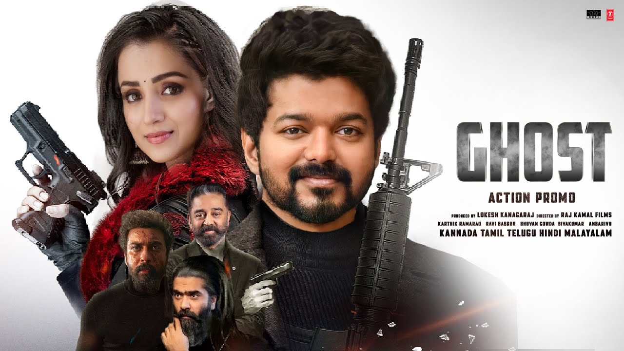 GHOST Promo | Vikram 3 promo | Vijay | Surya | Trisha | Anirudh ...