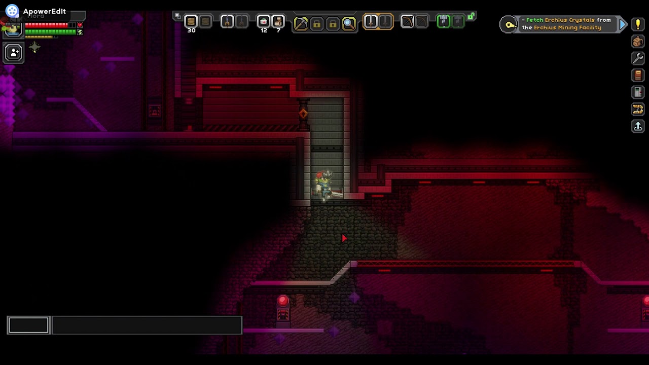 Starbound #4 - The Erchius Crystal - YouTube