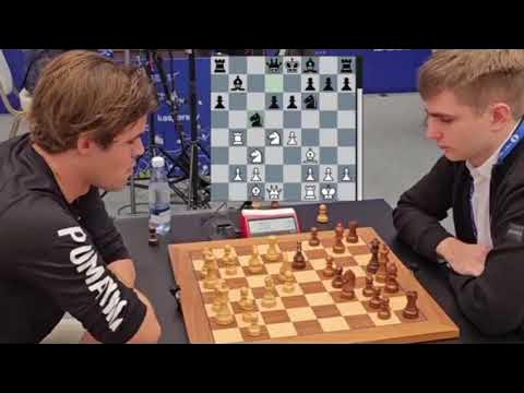 Magnus Carlsen vs Sarana || Chess World blitz - YouTube