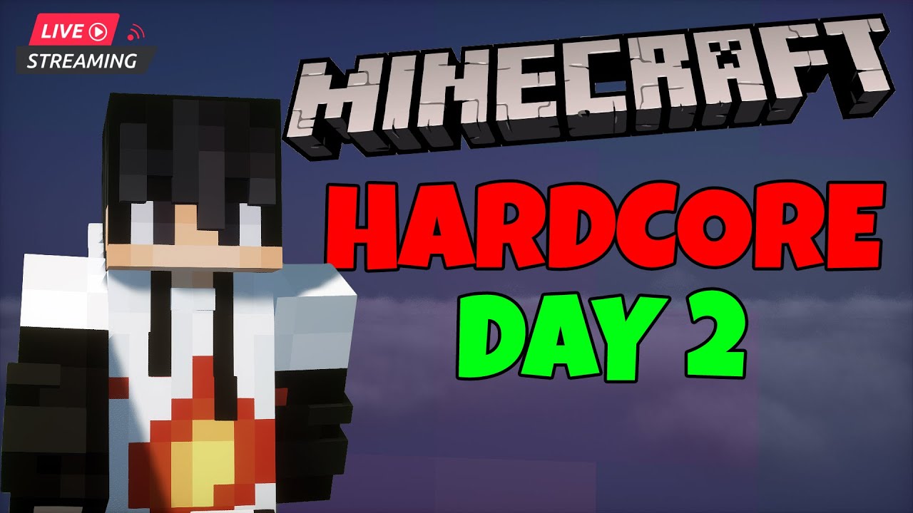 MINECRAFT HARDCORE DAY 2 | ENDER DRAGON KILLING | S2D2 - YouTube