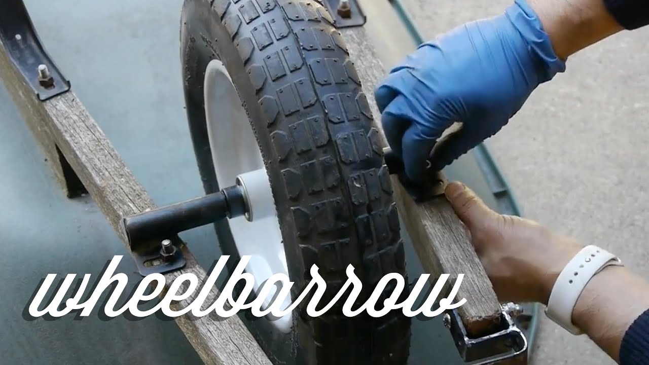 Stick Welding Wheelbarrow Repair - YouTube