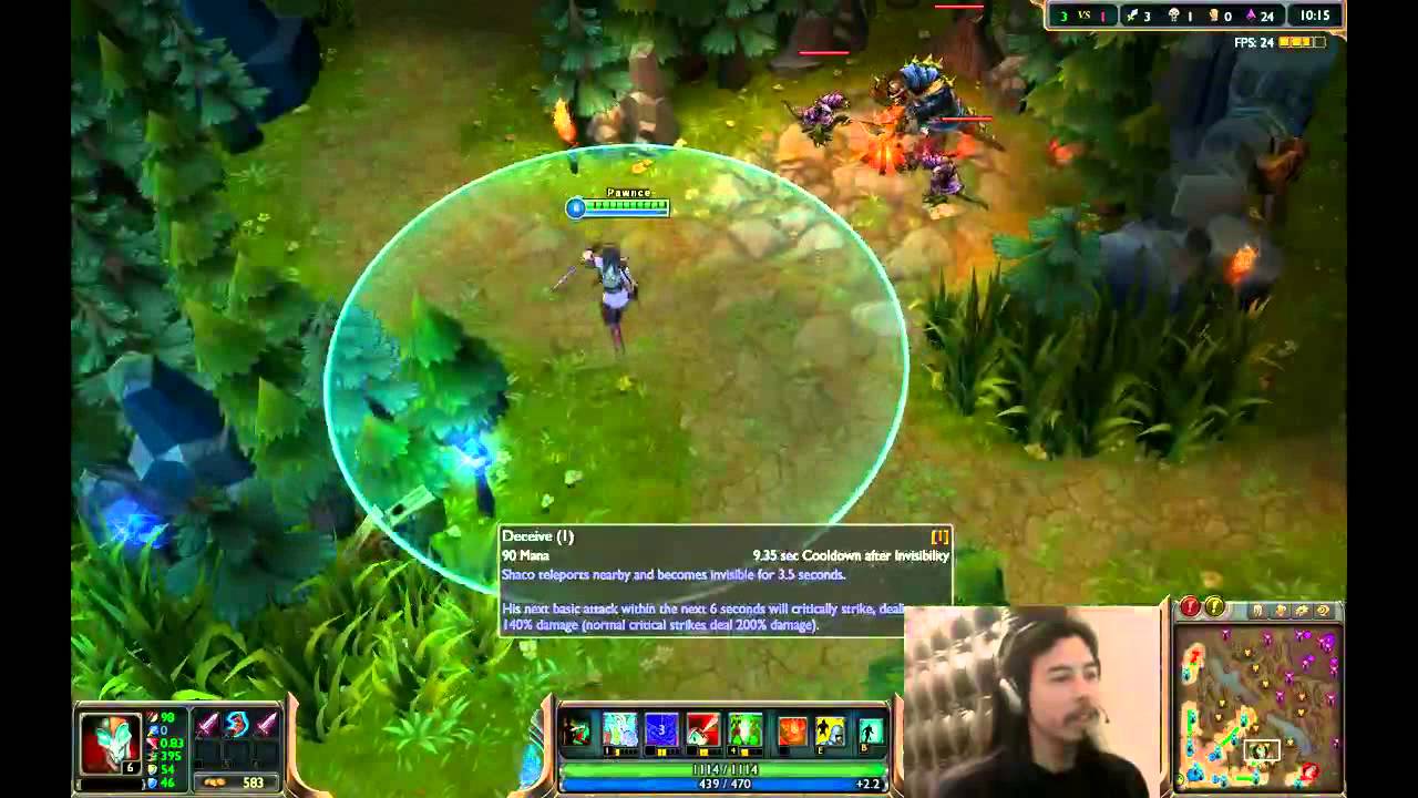 Masked Shaco Skin Spotlight - League of Legends Shaco Skin Preview ...